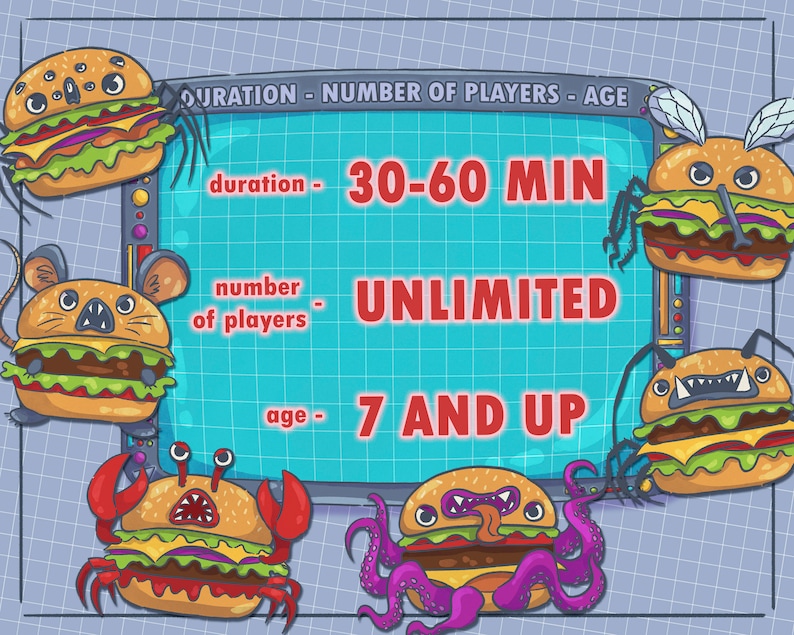 Burger Catastrophe Escape Room for Kids | Birthday Printable Party ...