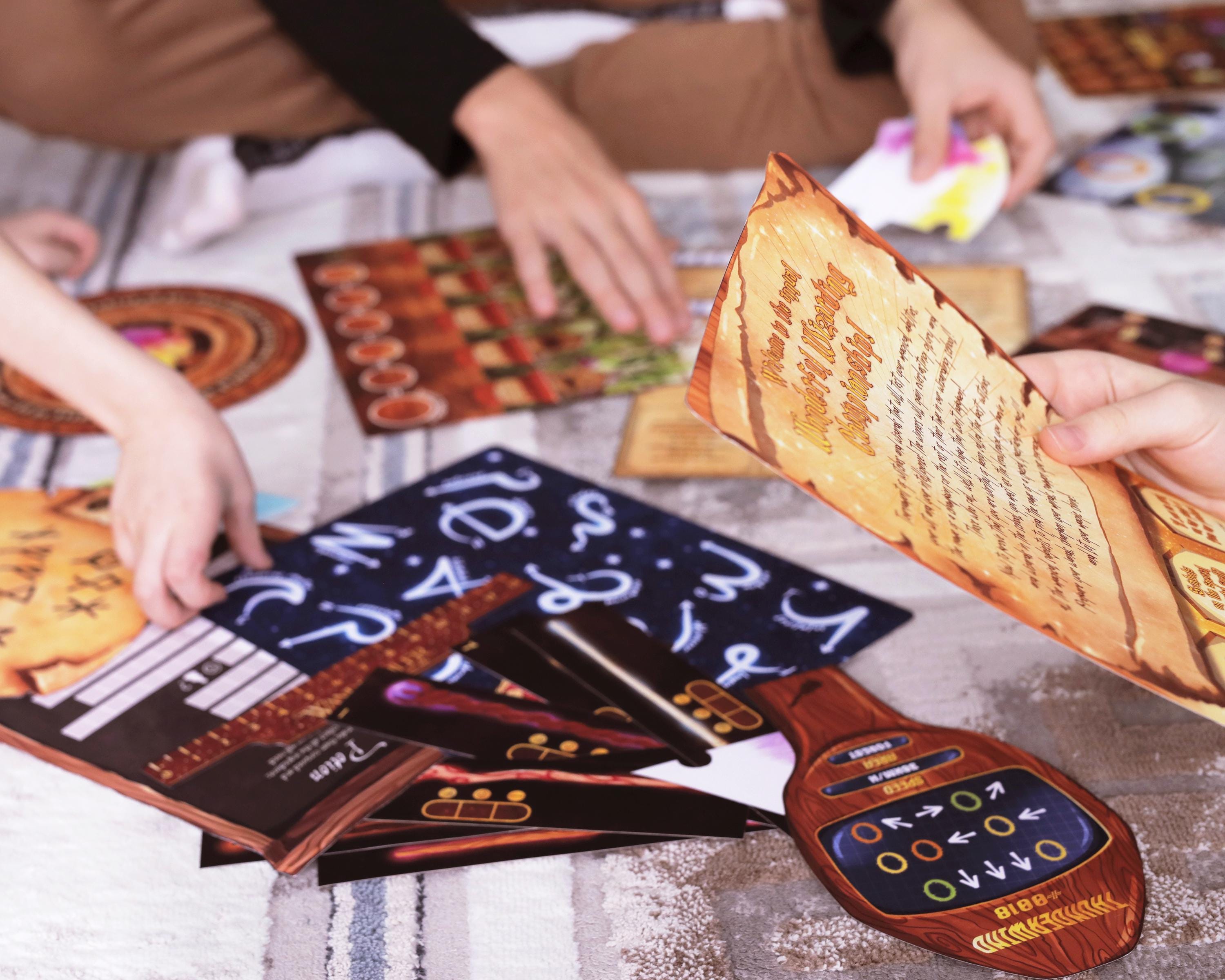 Wizarding Escape Room Game for Kids | Magical School Treasure Hunt DIY ...