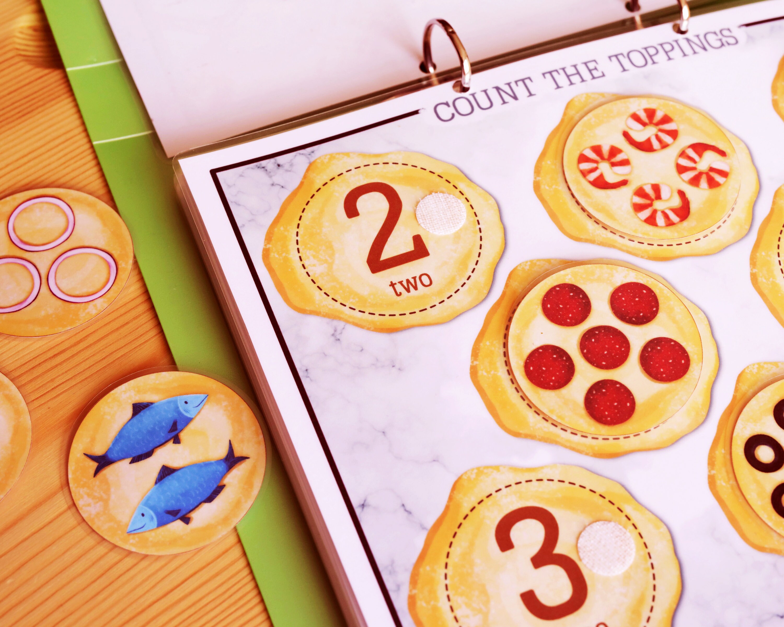 Pizza Busy Book | Printable Activities for Kids | Print and Play ...