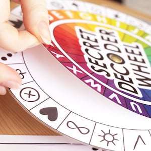 Secret Decoder Wheel | Printable Escape Room | Cipher Wheel PNG ...