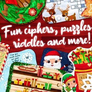 Christmas Present Escape Room | DIY Escape Room for Kids | Treasure ...