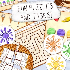 Missing Ice Cream Treasure Hunt | Printable Scavenger Hunt for Kids ...