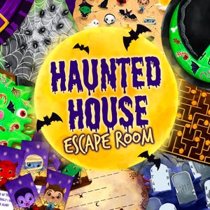 Halloween Haunted House Escape Room for Kids | DIY Escape Room Game ...
