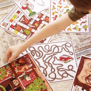 Alone for Christmas Escape Room for Kids | Printable Party Treasure ...