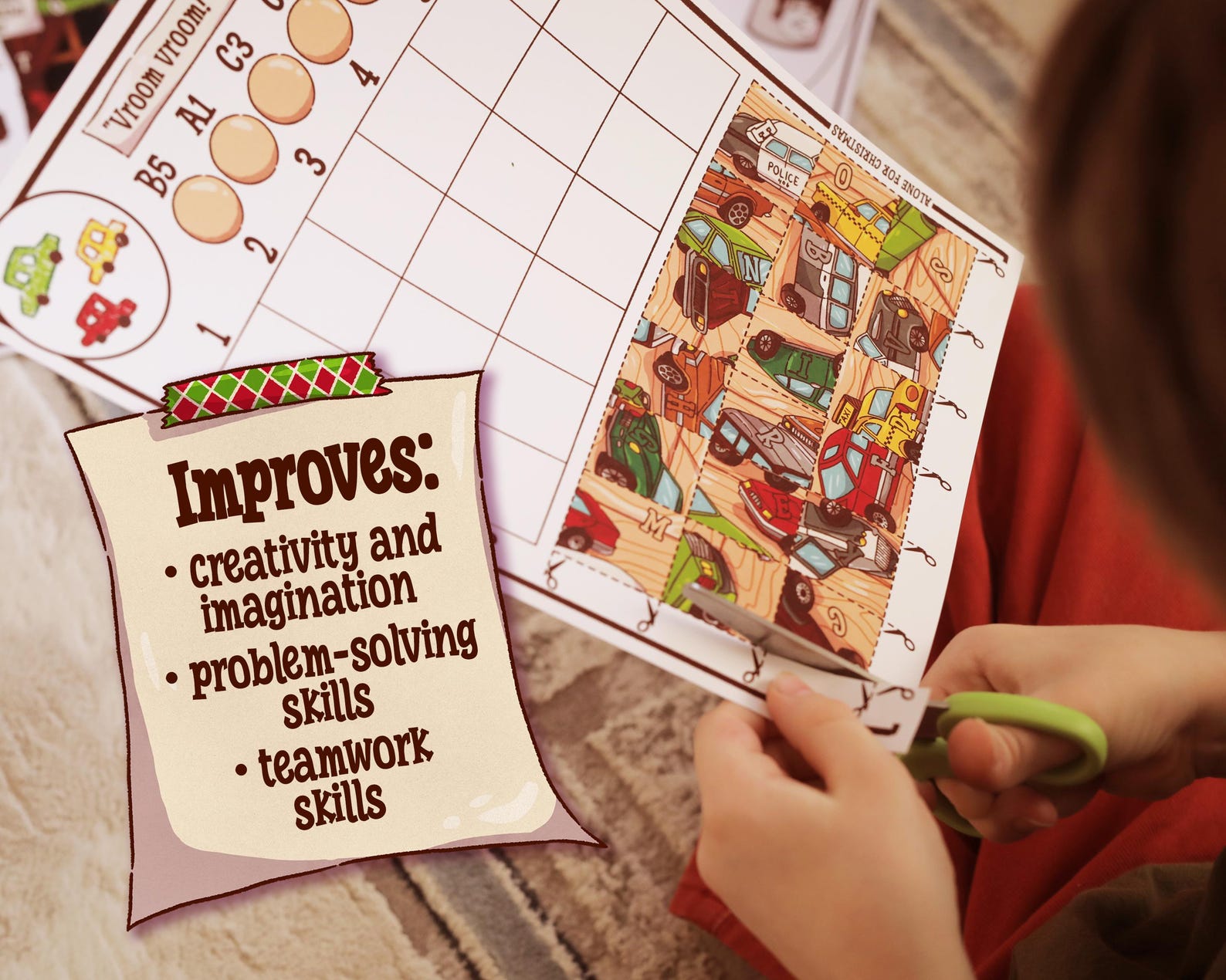 Alone for Christmas Escape Room for Kids | Printable Party Treasure ...