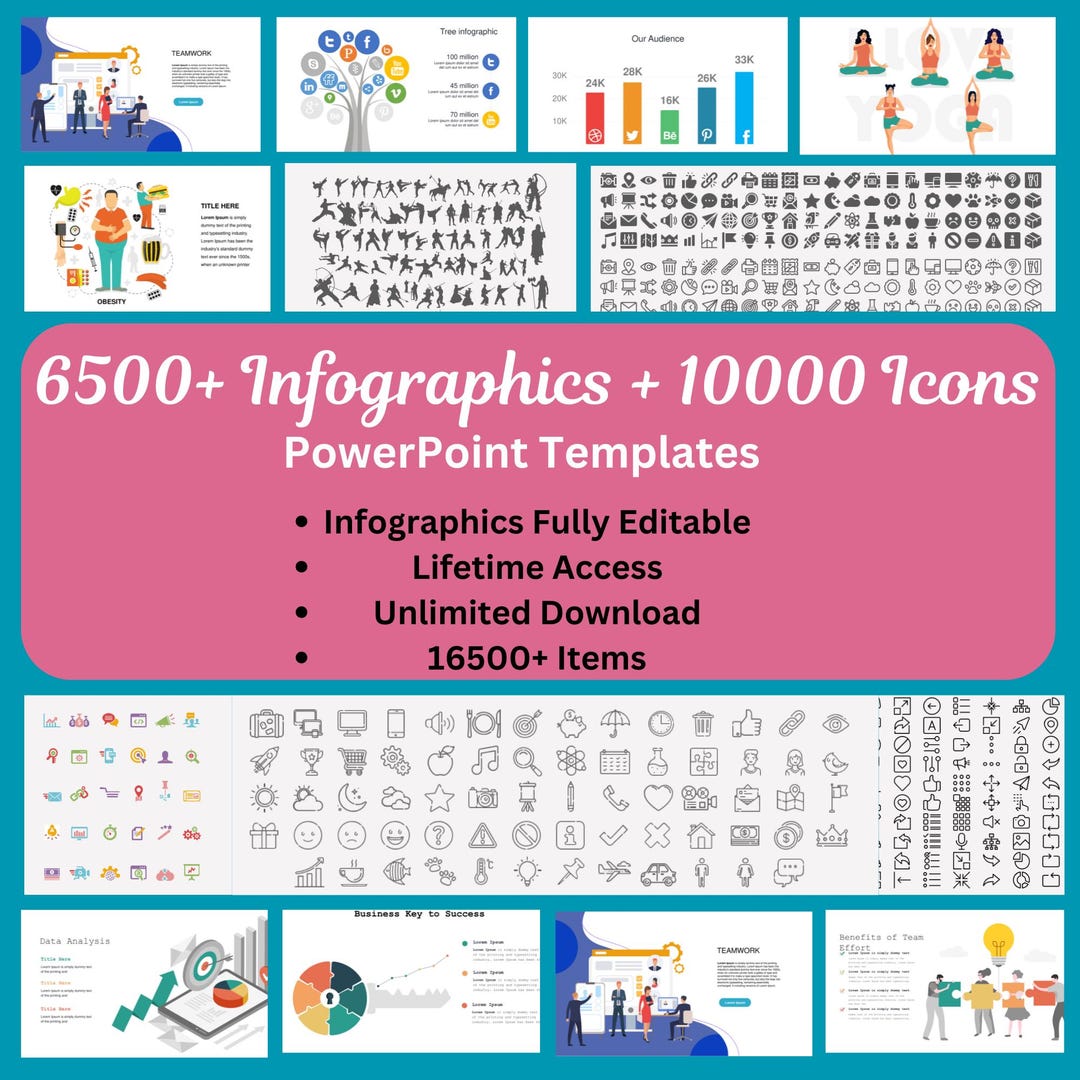 Editable Powerpoint Infographics: 6500+ Templates, 10000+ Icons ...