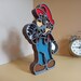 3D Wooden Super Mario Decoration, Wood Carving, Wooden Mario, Desktop ...