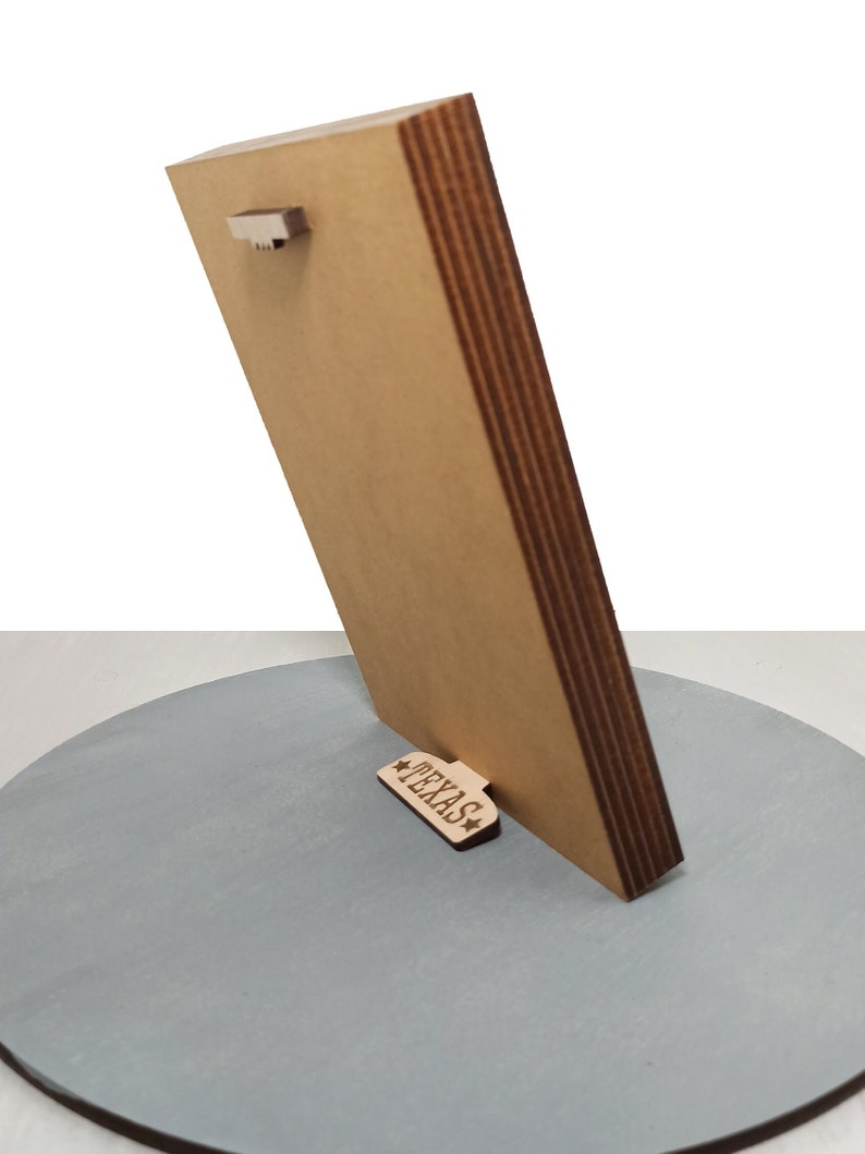 Texas Table, Dallas Picture, Laser Engraved Table, Multi-layered USA ...