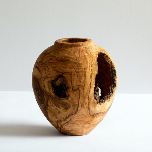 Wood Vase - Etsy