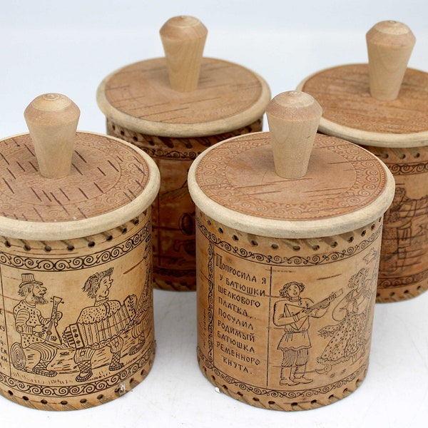 Birch Bark Box - Etsy