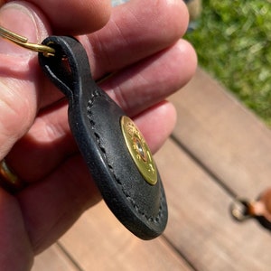 Handmade Leather Shotgun Cartridge Keyring - Upcycled Cartridges - Etsy