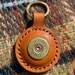 Handmade Leather Shotgun Cartridge Keyring - Upcycled Cartridges - Etsy