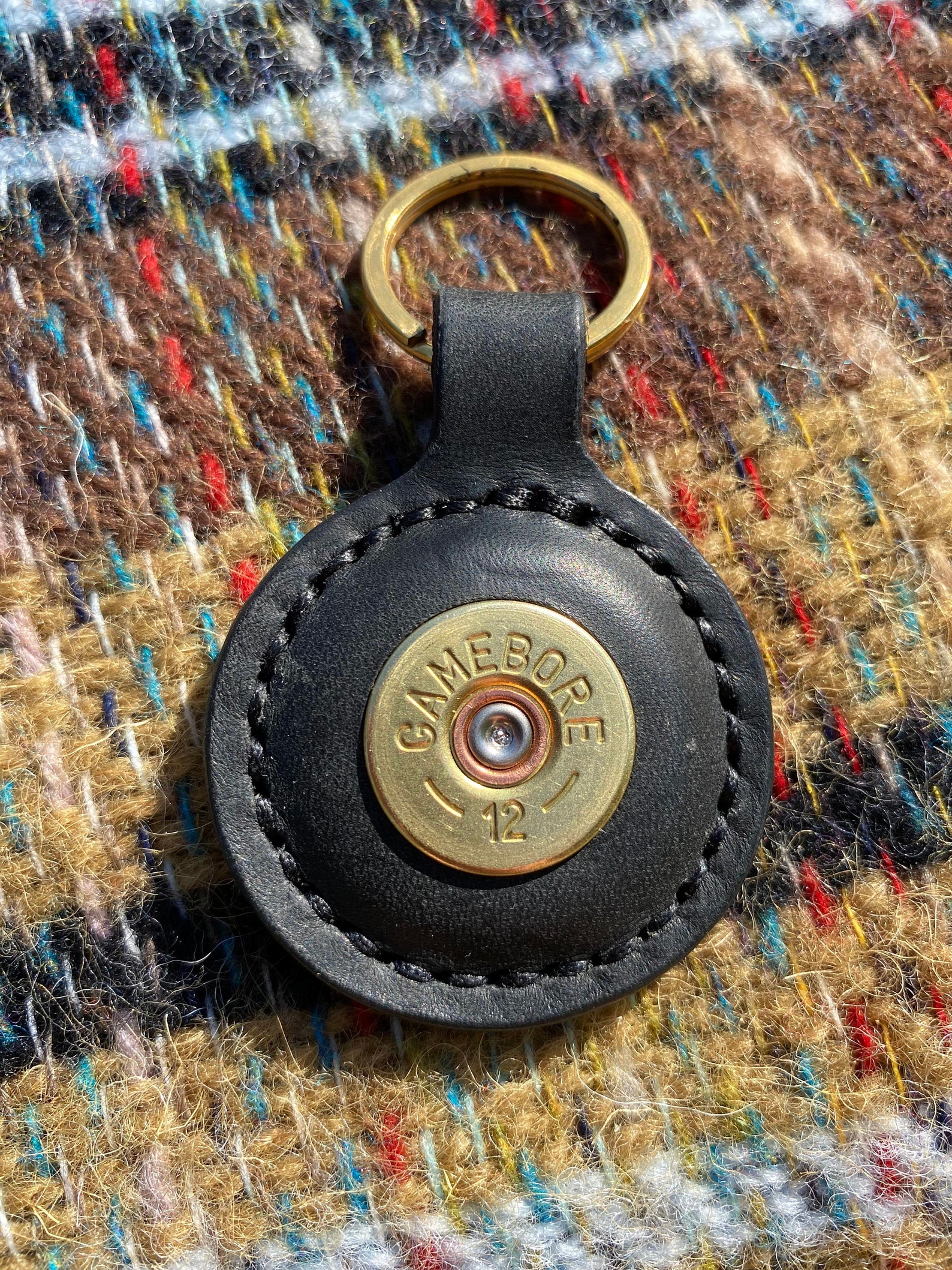 Handmade Leather Shotgun Cartridge Keyring - Upcycled Cartridges - Etsy