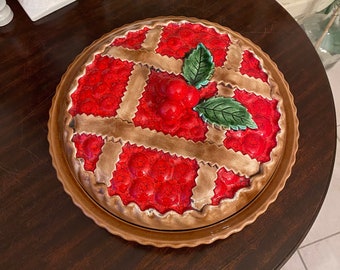 Ceramic Pie Dish - Etsy