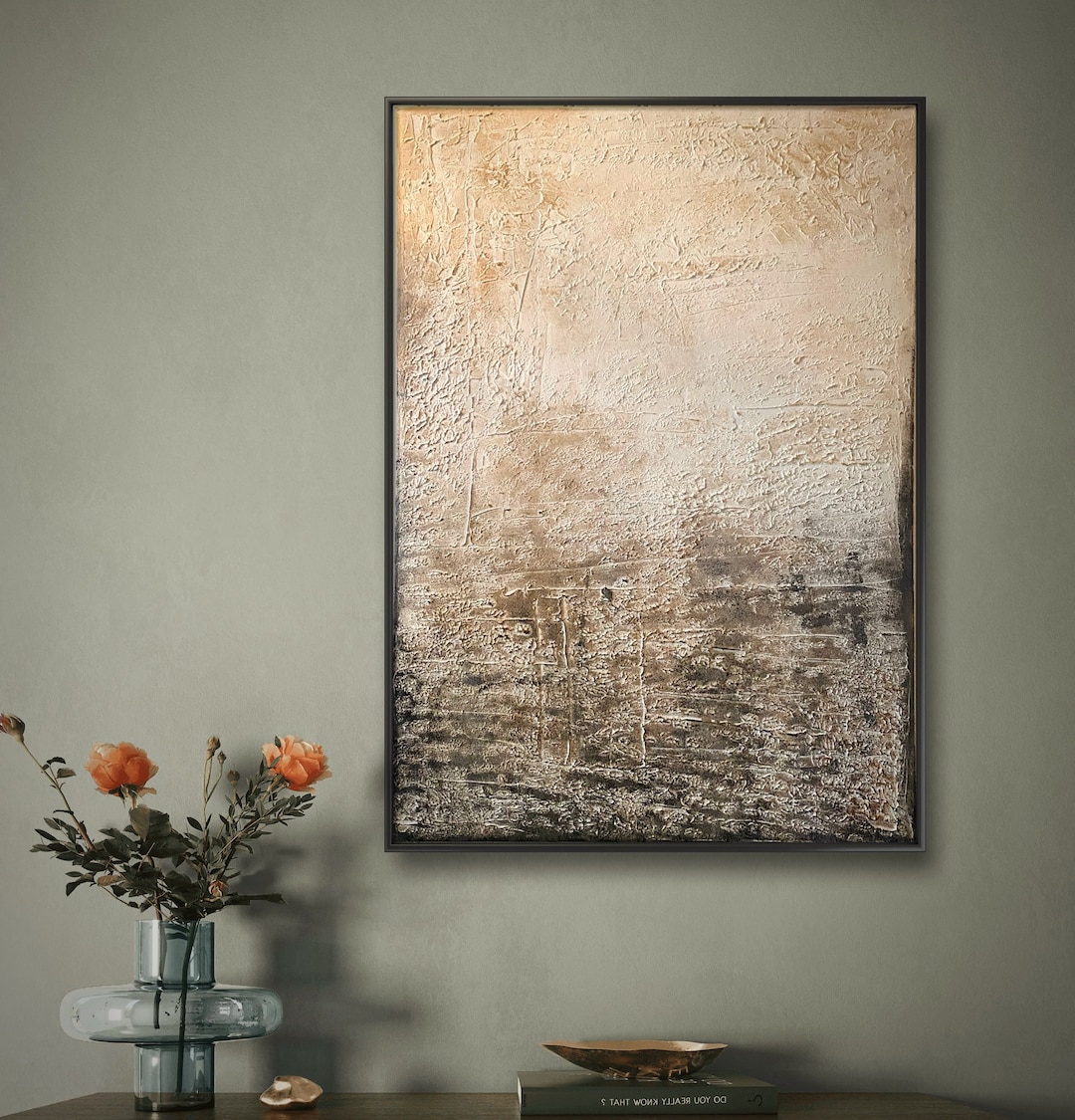 Abstract Painting With Texture - Etsy