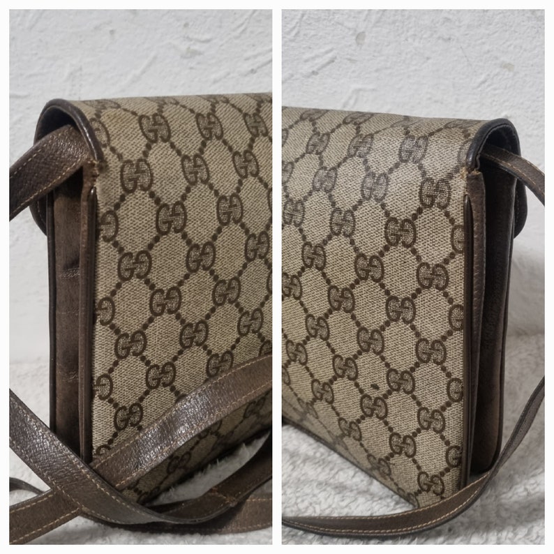 Authentic Gucci Vintage GG Monogram Bag - Etsy