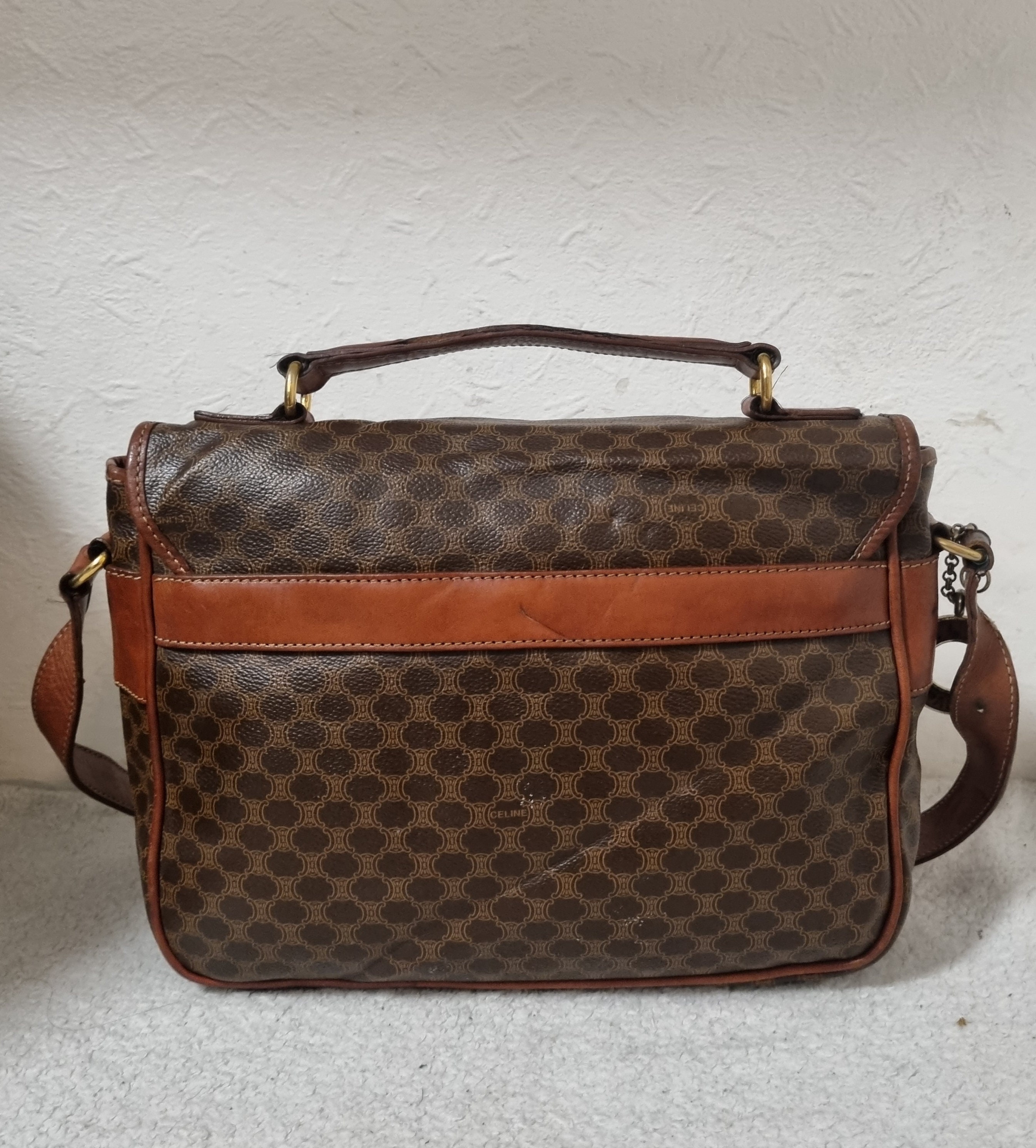 Authentic Celine Macadam Top Handle Bag - Etsy