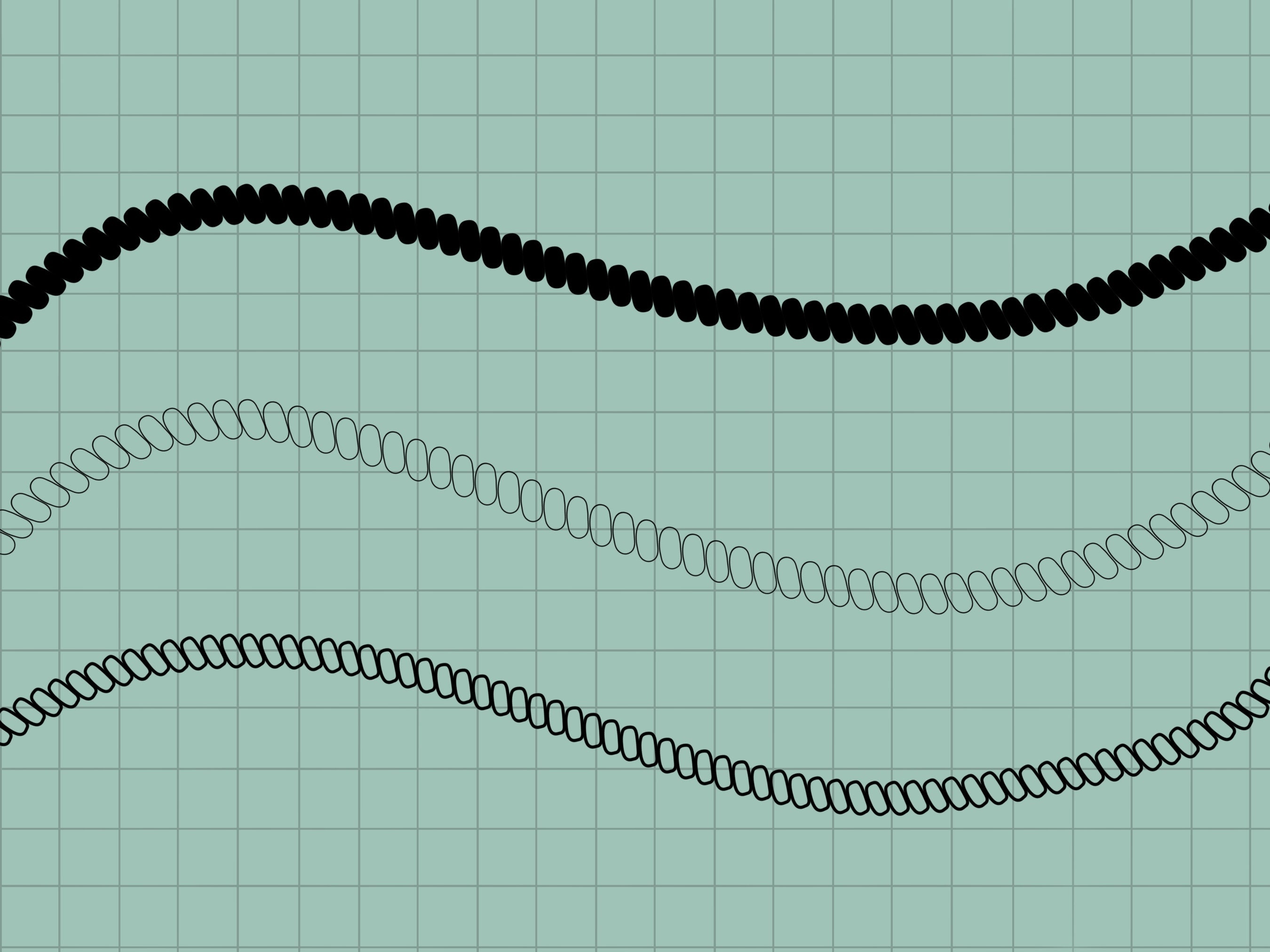 Rope Procreate Brush Pack / Border Procreate Doodle Pack / Doodling ...