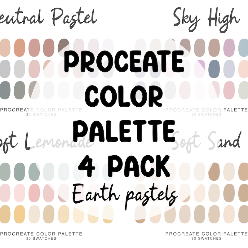 Pastel Earth Tones - Etsy