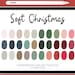 Christmas Procreate Color Palette, iPad Procreate Illustration, Soft ...