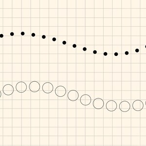 Dots and Dash Doodle Procreate Brush Pack / Dash Procreate Doodle Pack ...