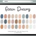 Ocean Beach Procreate Color Palette, iPad Procreate Illustration, Color ...