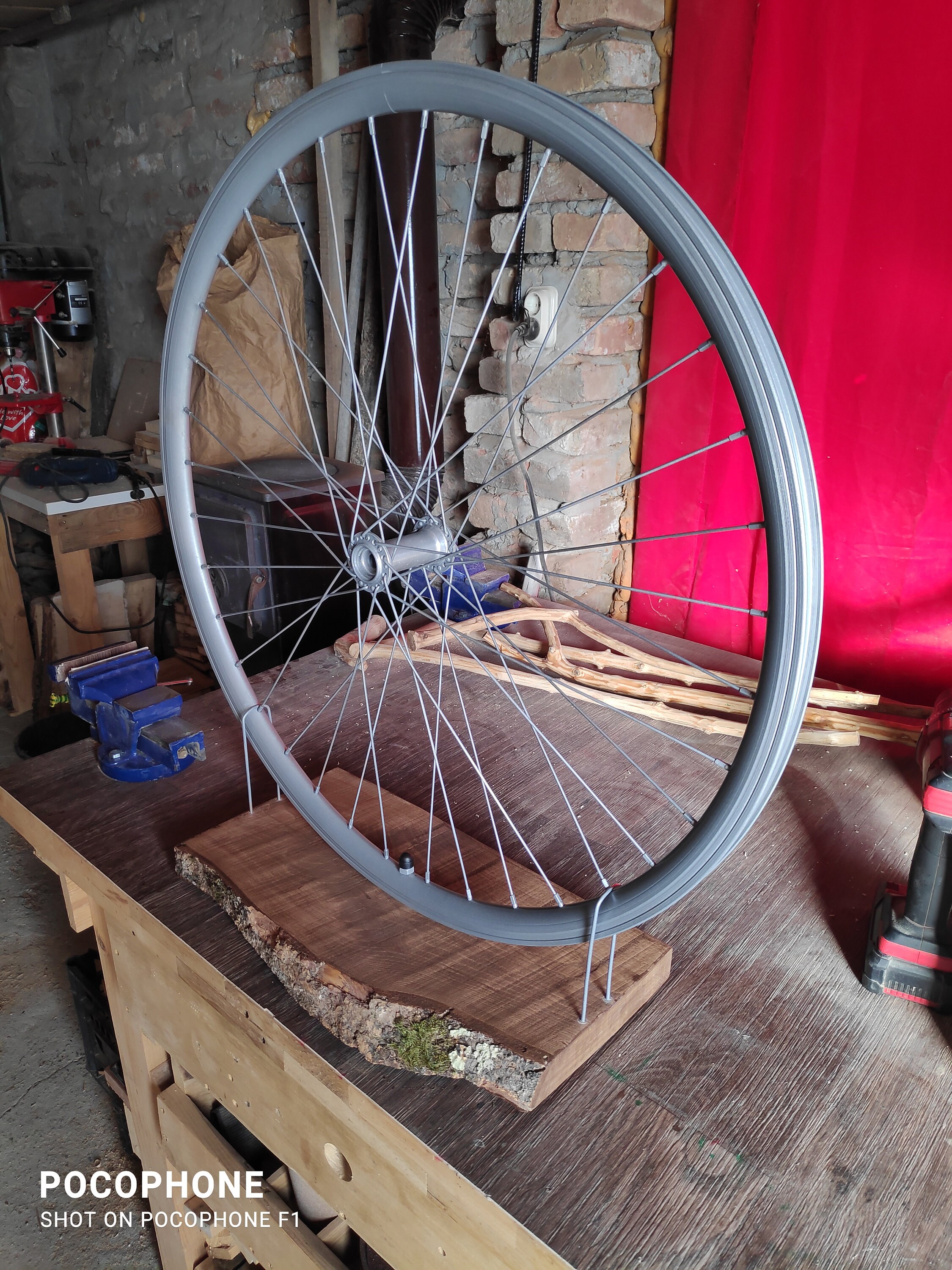 Wheel Lamp, From a Bicycle, Battery Operated Lights, Colorful, Wooden ...