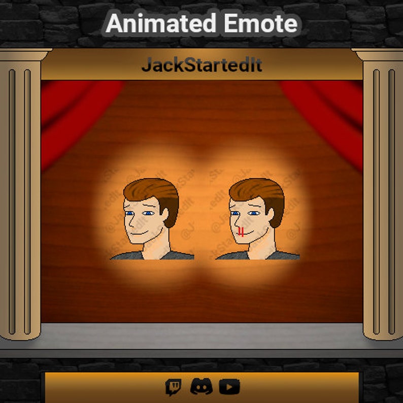 GIF Man Simps Emote Animated Emote Twitch Emote Discord Emote Youtube ...