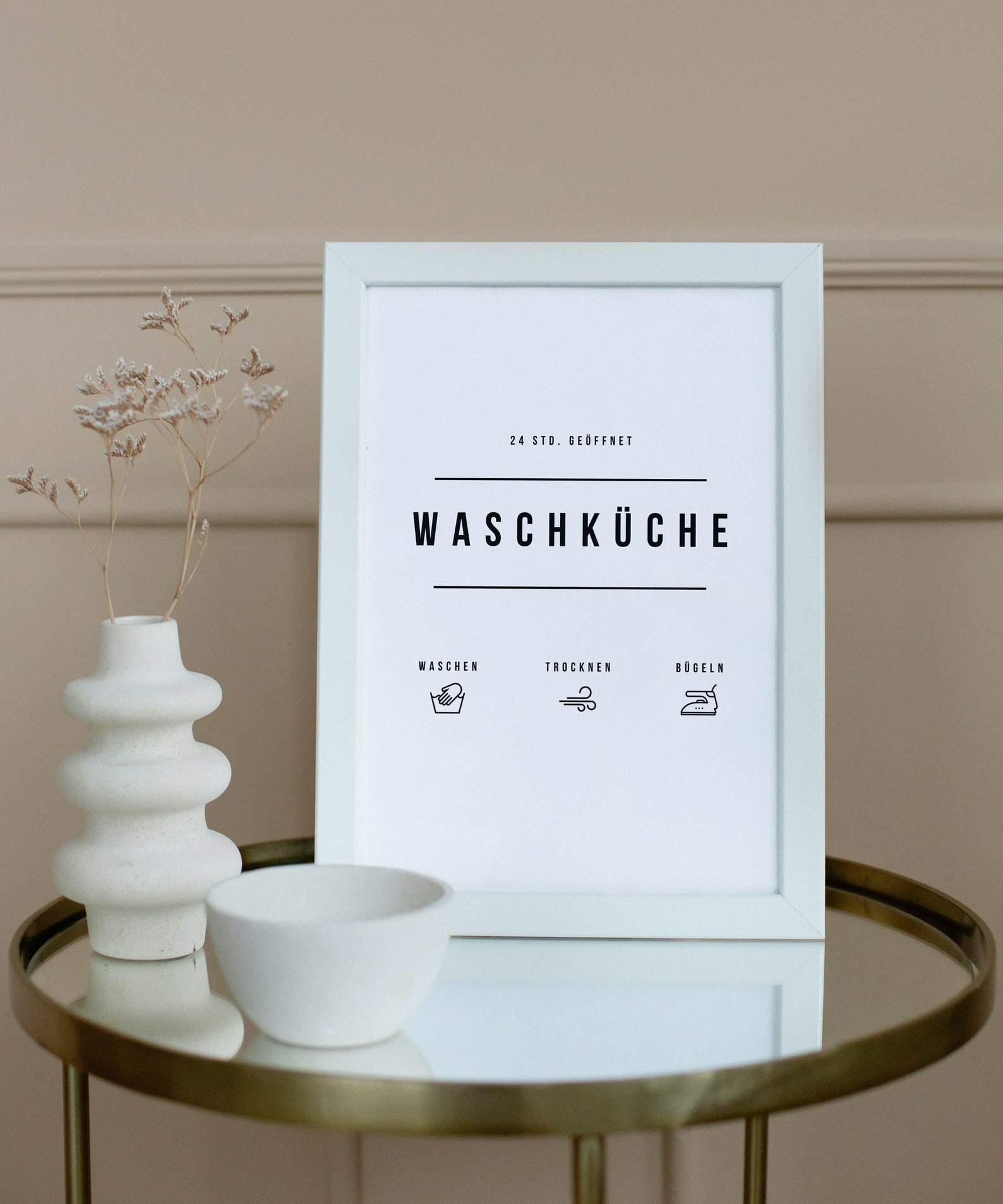 Laundry Room Poster Washing Symbols Instructions Tutorial Laundry Room ...