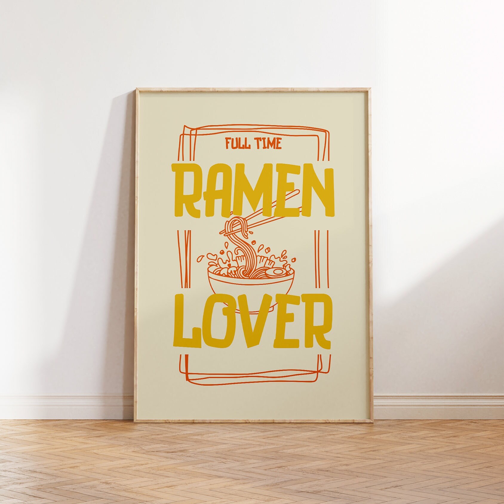 Trendy Ramen Lover Poster Food Posters Noodles Print - Etsy