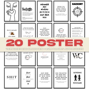 Poster Set Bathroom Picture Set | Bathroom Poster | Decorative Print ...