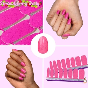 Color Street Jelly Sets 100% Real Nail Polish Made in the USA Manicure ...