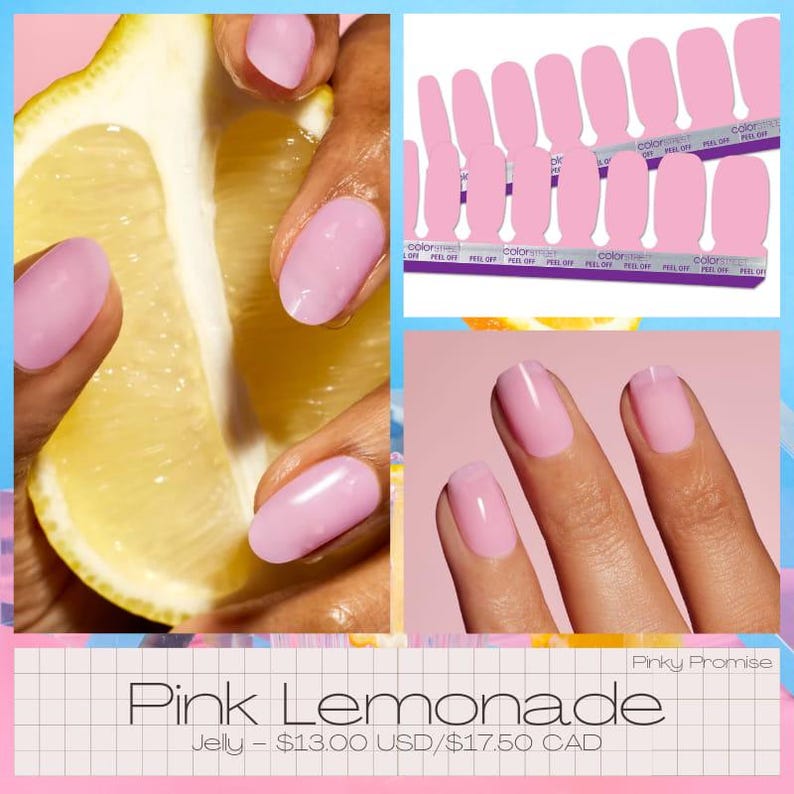 Color Street Jelly Sets * 100% Real Nail Polish * Made in the USA ...