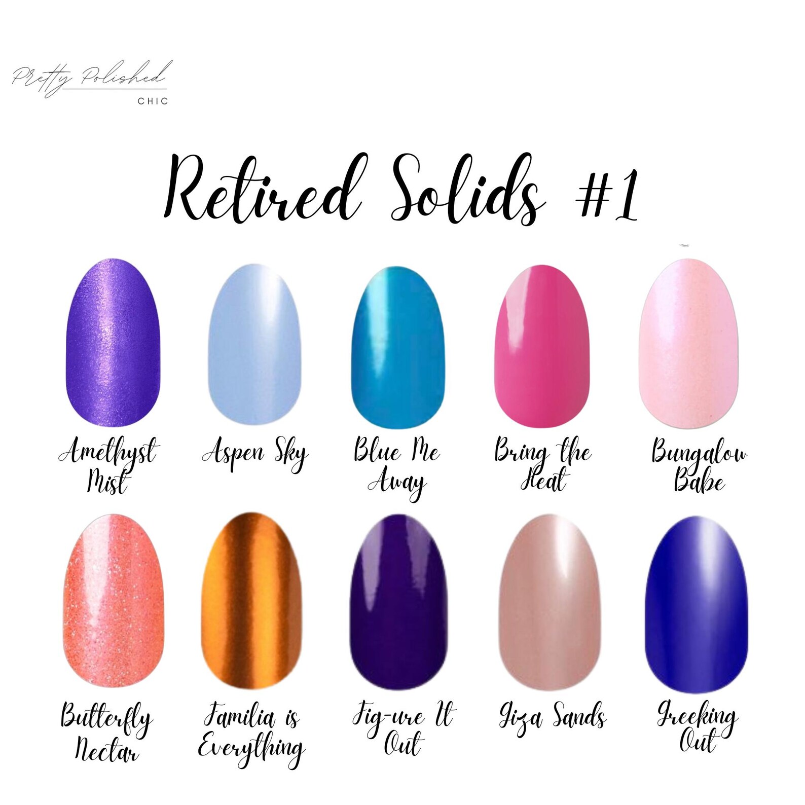 Solid Color Sets * Elevate Your Manicure With 100% Real Nail Polish ...