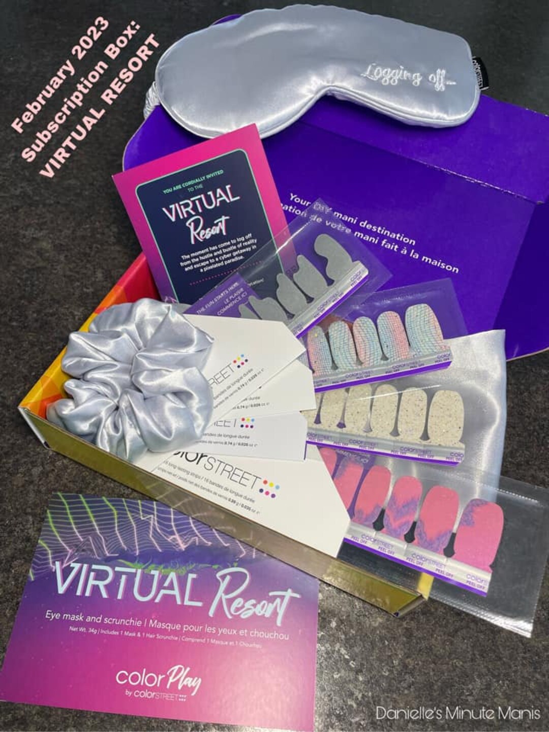 Color Street Exclusive Mani in a Box - Virtual Resort - Etsy