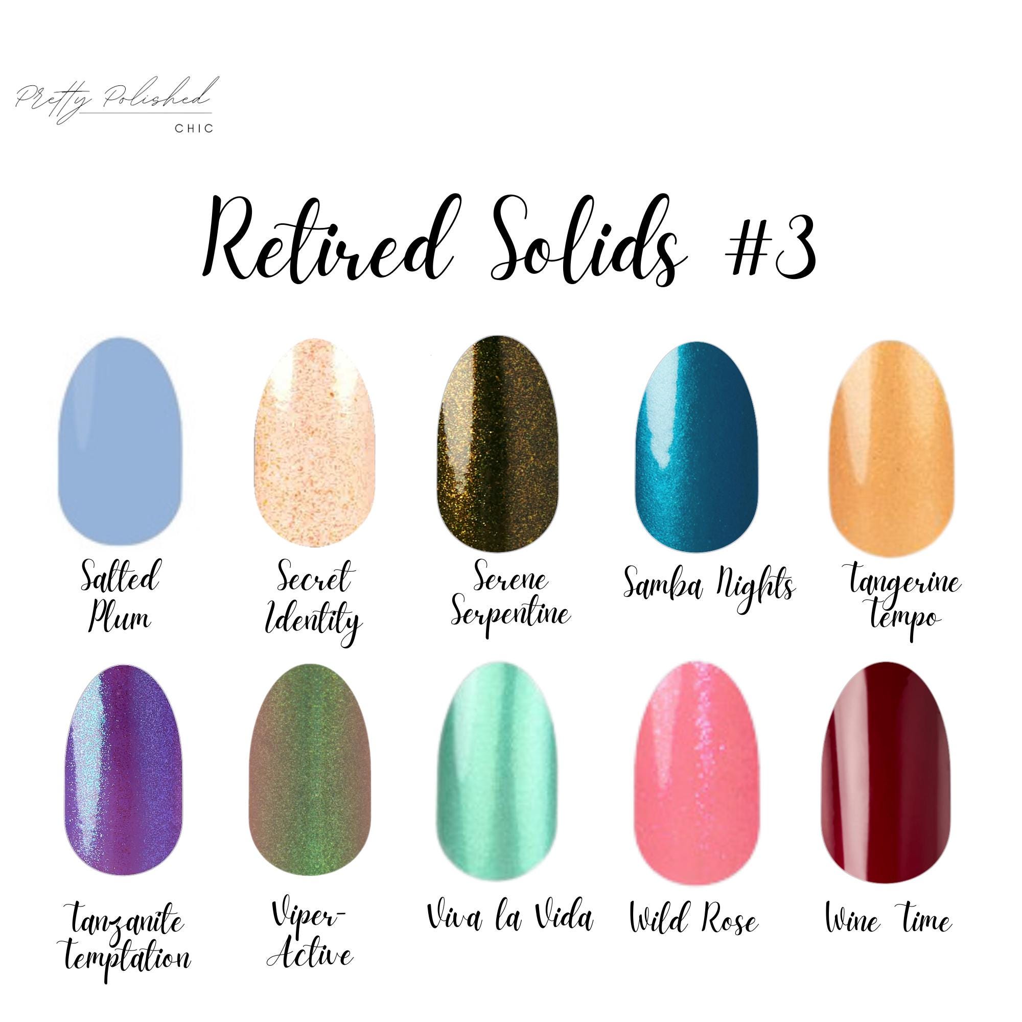 Solid Color Sets * Elevate Your Manicure With 100% Real Nail Polish ...