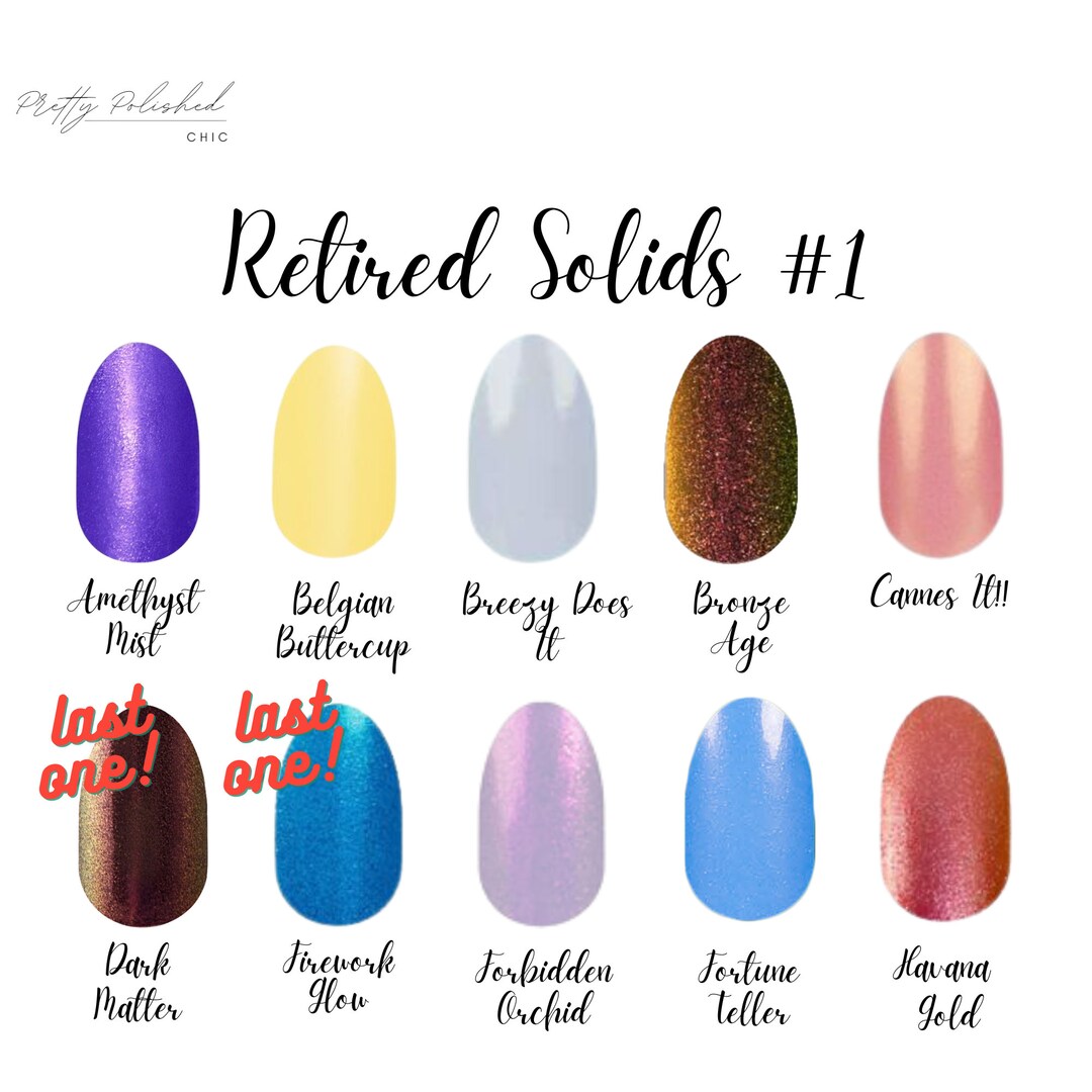 Solid Color Sets Elevate Your Manicure With 100% Real Nail Polish Made ...