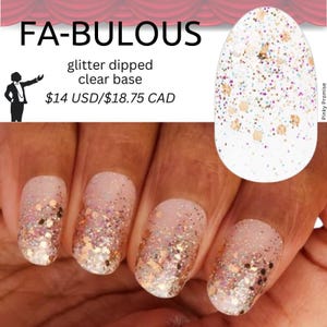 Retired Glitter-dipped Color Street Nail Sets - Rare Finds! Made in the ...