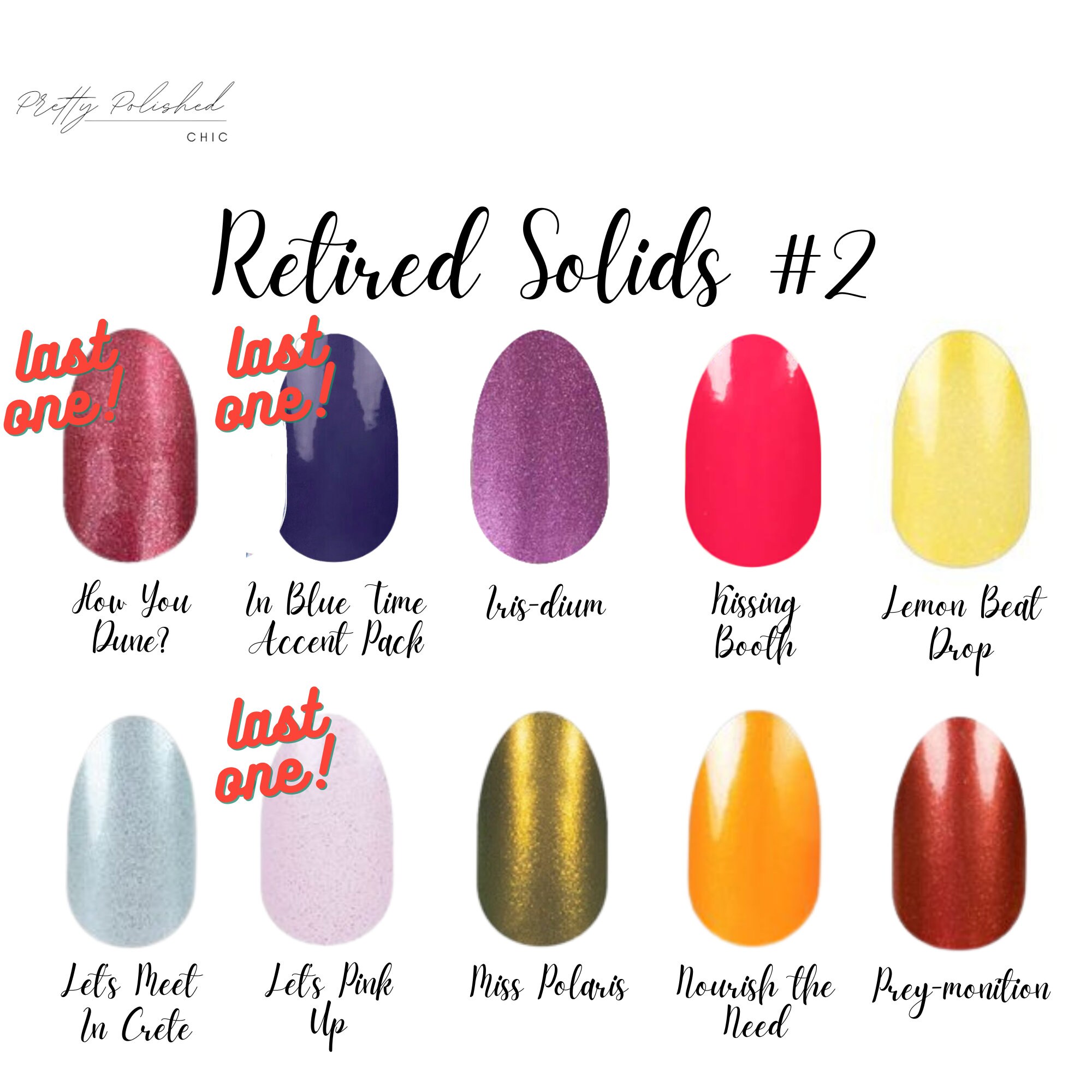 Solid Color Sets Elevate Your Manicure With 100% Real Nail - Etsy