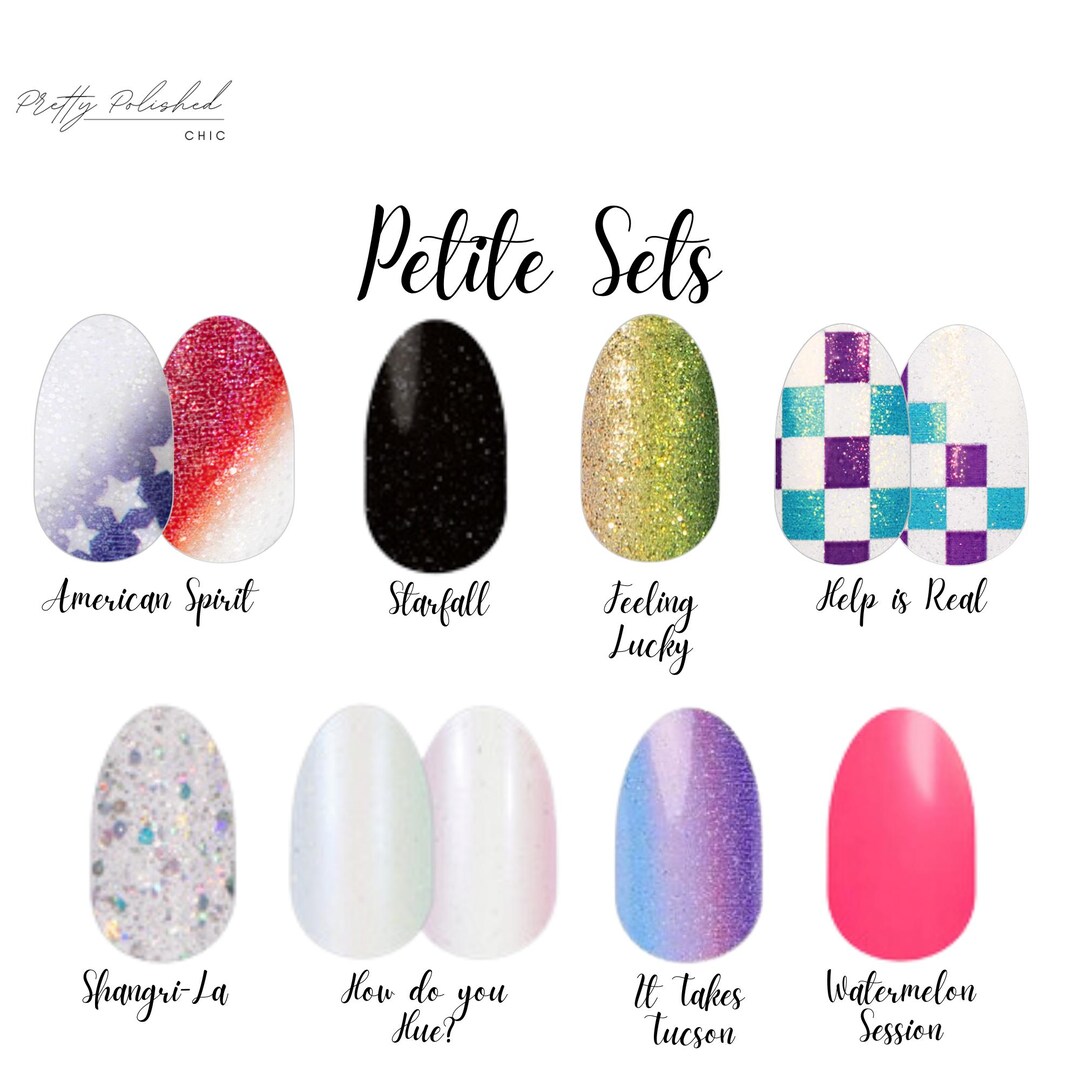Color Street Petite Sets 100% Real Nail Polish Made in the USA Manicure ...