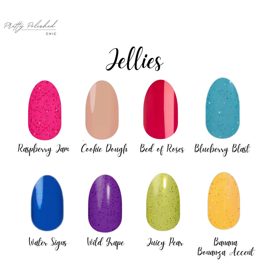 Color Street Jelly Sets * 100% Real Nail Polish * Made in the USA ...