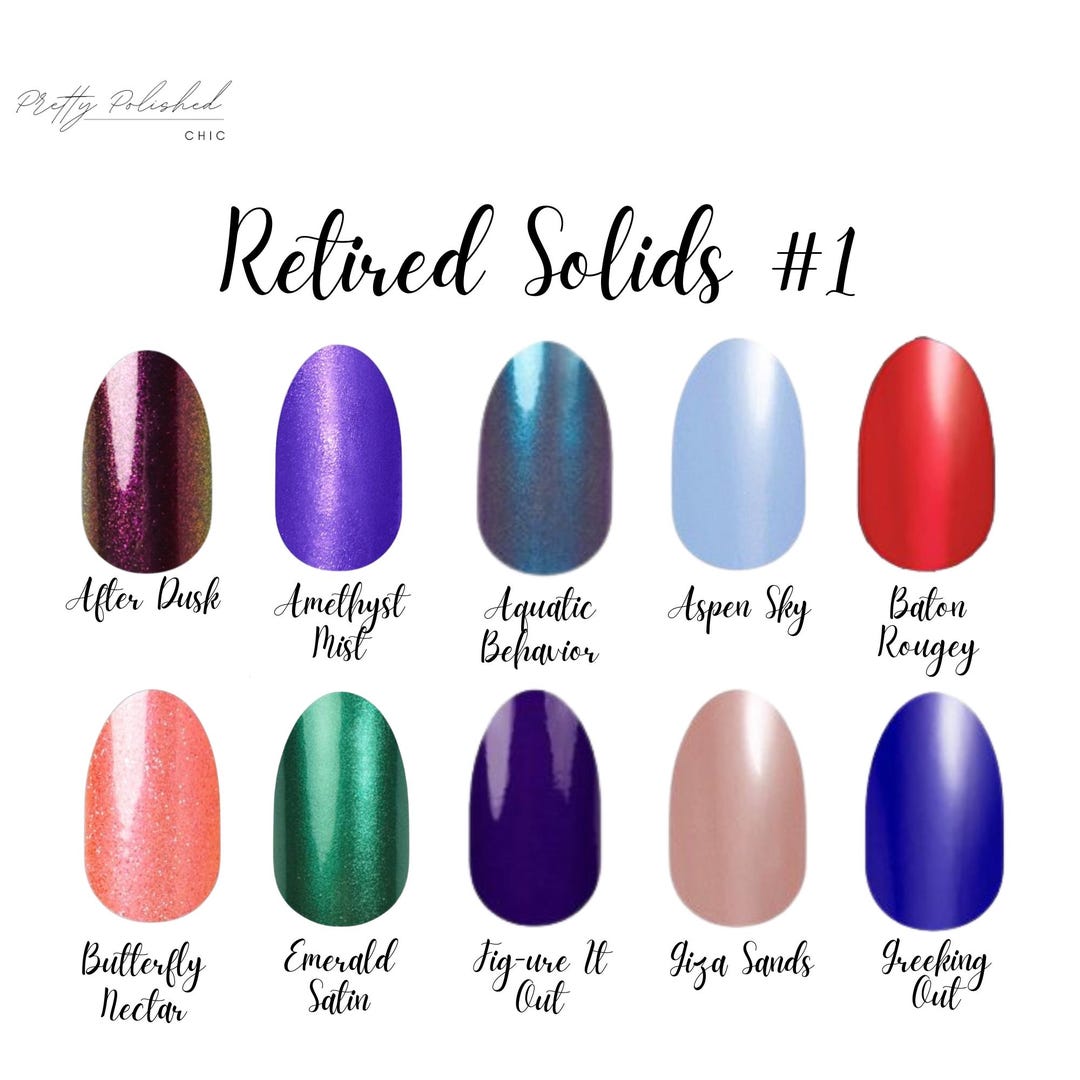 Solid Color Sets * Elevate Your Manicure With 100% Real Nail Polish ...