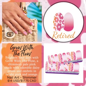 Color Street Retired PINK Designs * 100% Real Nail Polish * Made in the ...