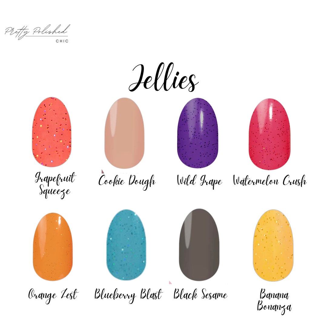 Color Street Jelly Sets 100% Real Nail Polish Made in the - Etsy