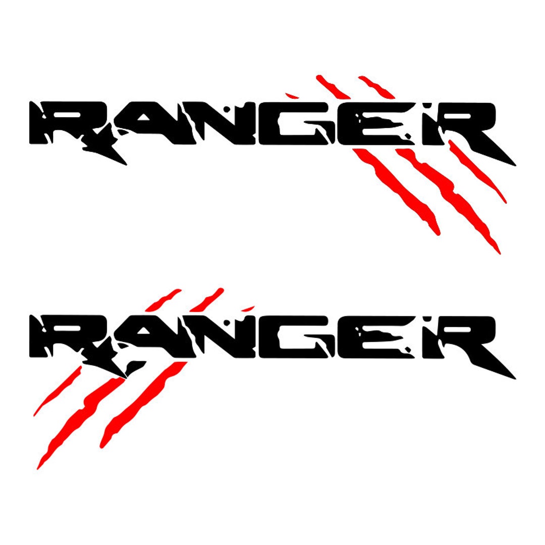 Ford Ranger Claw Mark Vinyl Decal Sticker 2 Colors - Etsy