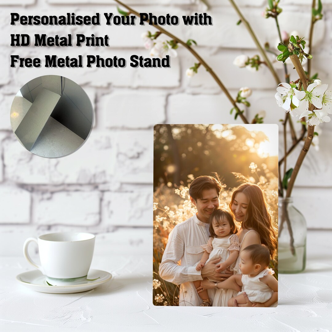 Personalised HD Metal Photo Print - Custom Metal Wall Art - Unique ...