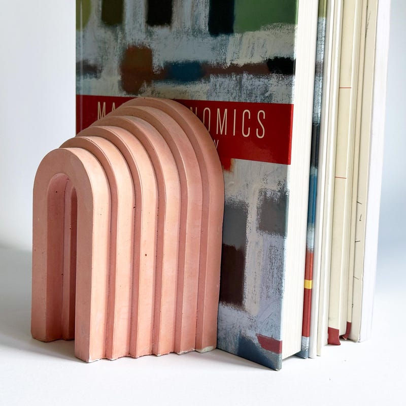 Concrete Bookends - Etsy