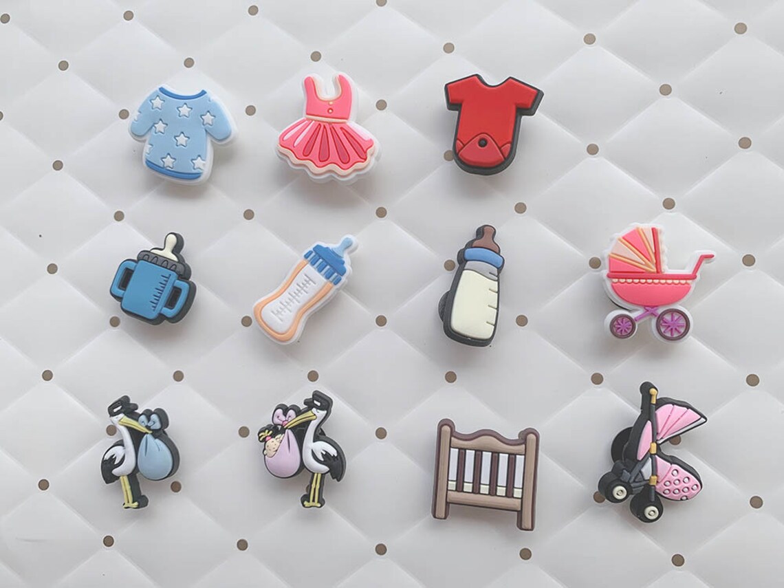 Cute Baby Jibbitz for Crocs Kids Shoe Charms - Etsy