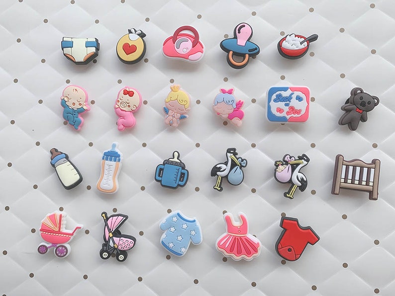 Cute Baby Jibbitz for Crocs Kids Shoe Charms - Etsy