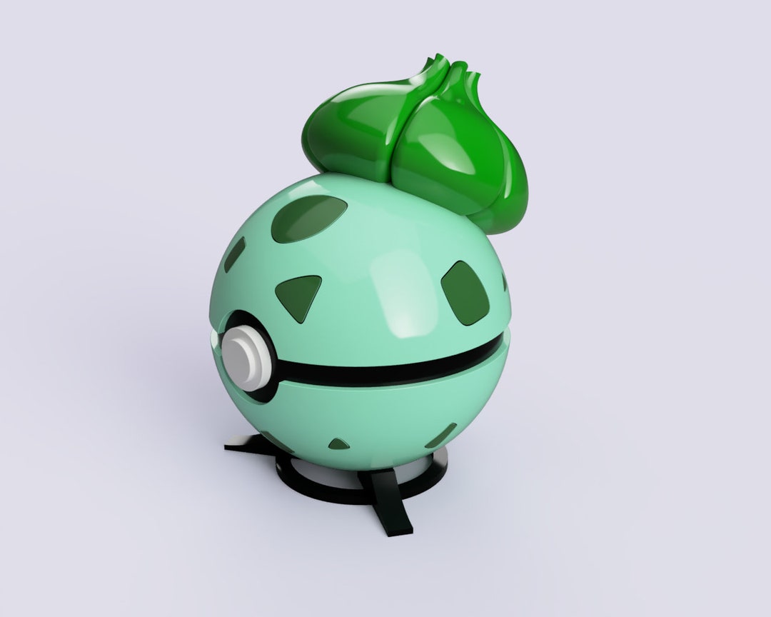 POKEBALL BULBASAUR - Etsy